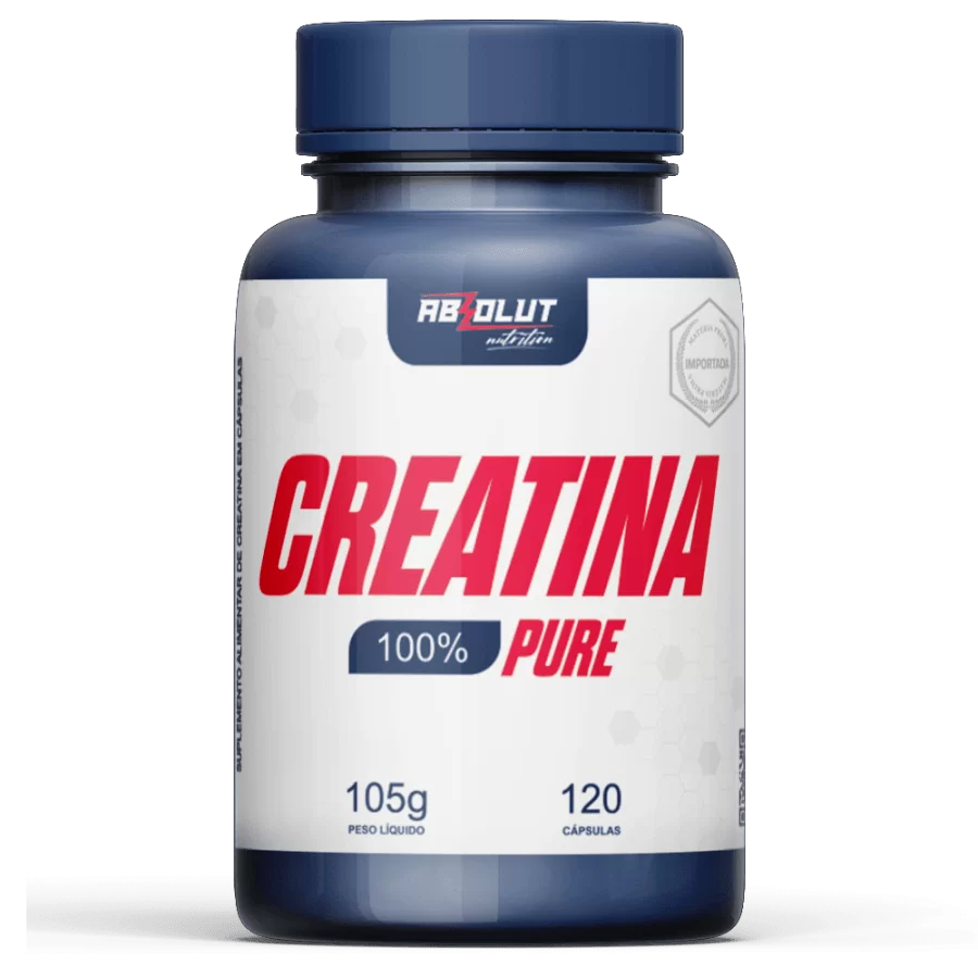 Creatina 120 cápsulas - Absolut Nutrition - Absolut Nutrition ...