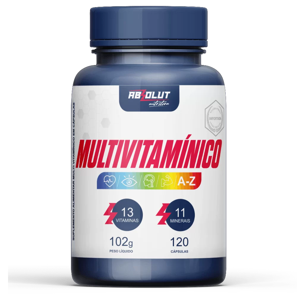 Multivitaminico 120 cápsulas - Absolut Nutrition - Absolut Nutrition ...